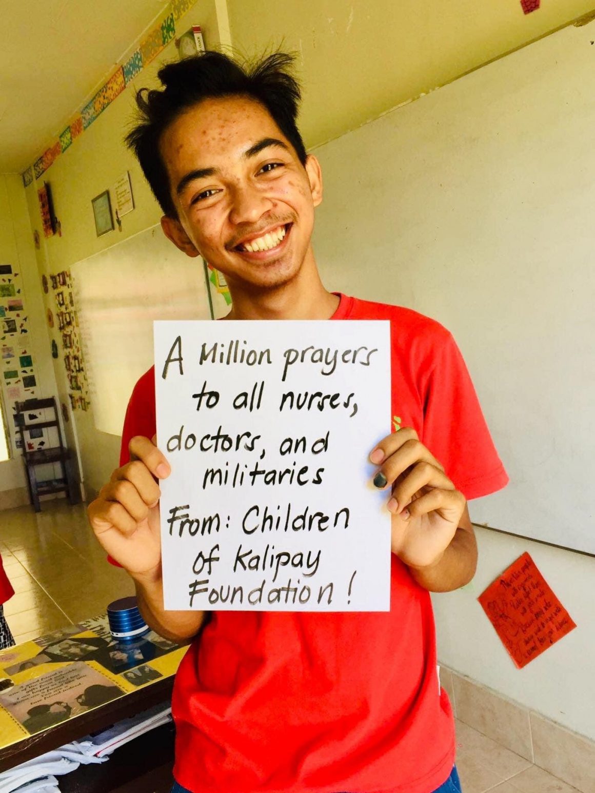 Thank You Letters For Frontliners - Kalipay Negrense Foundation