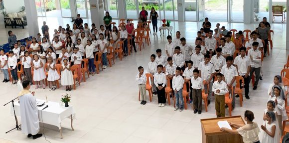 First Holy Communion of the Kalipay Children - Kalipay Negrense Foundation
